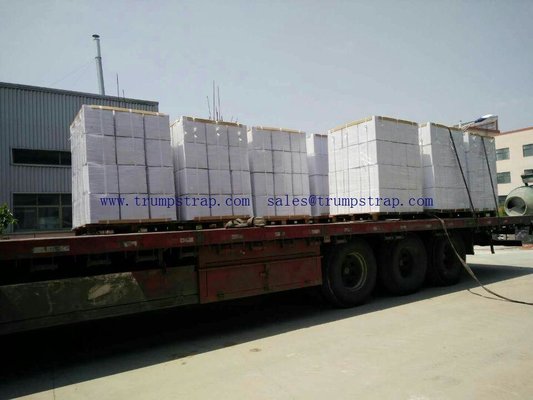 composite strap, cordstrap, cordlash, buckle, container bag in transport/logistics packaging, fixing, warehousing etc