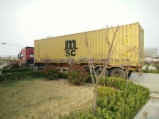composite strap, cordstrap, cordlash, buckle, container bag in transport/logistics packaging, fixing, warehousing etc