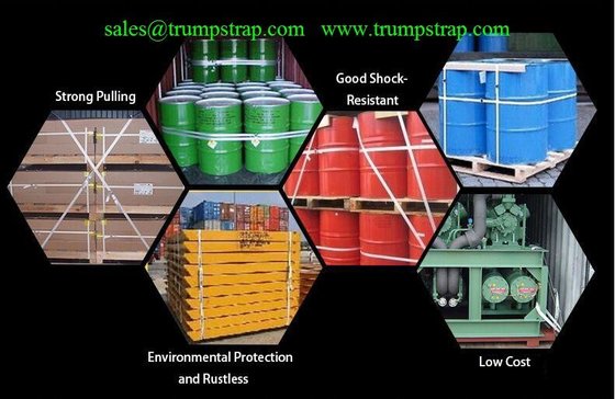 composite strap, cordstrap, cordlash, buckle, container bag in transport/logistics packaging, fixing, warehousing etc