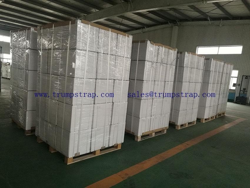 composite strap, polyester strap, cordstrap, cordlash, dunnage bag, air bag,woven strap in transport/logistics package