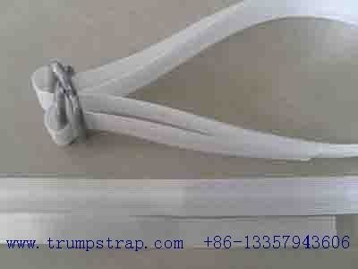 composite strap, cord lash, cordstrap, lash webbing, dunnage bag, FIBC,woven strap in transport/logistics package