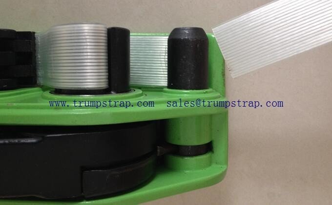 tensioner, wrapping/packaging machine, packing tool, strapping tool, manual sealer for cordstraps, PET straps, PP straps