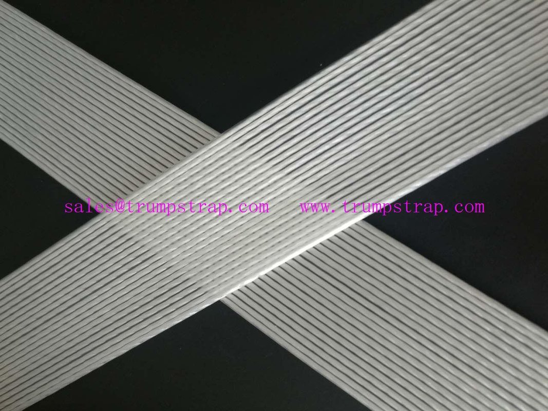 composite strap, cordstrap, cord strapping, cordlash in transport/logistics packaging, fixing, warehousing etc