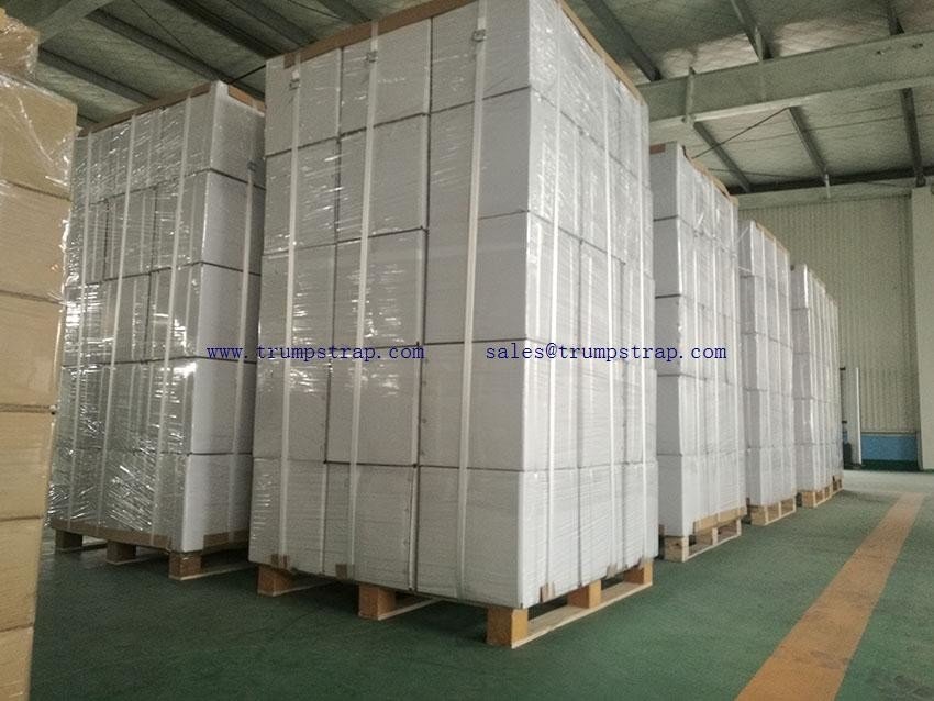 composite strap, cordstrap, cordlash, buckle, PET Balers in transport/logistics packaging, fixing, warehousing etc