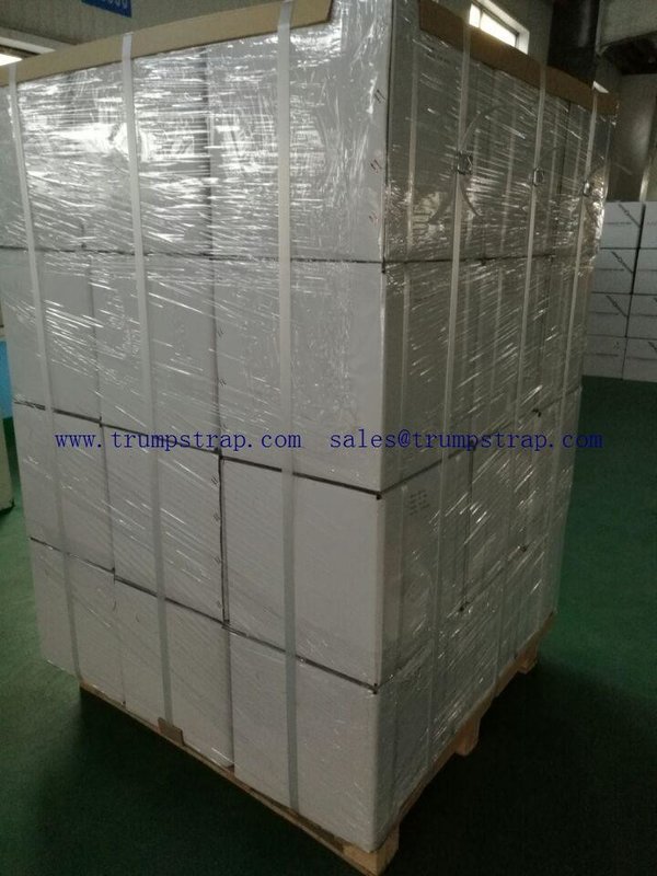 composite strap, cordstrap, cordlash, buckle, PET Balers in transport/logistics packaging, fixing, warehousing etc