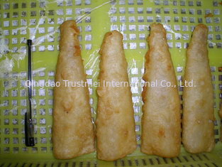 Battered pollock fillets