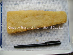 Formed breaded pollock fillets