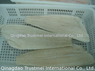 Frozen Greenland halibut fillets skinless