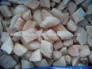 Frozen Alaska pollock cubes, pieces, 15-25g, chemical free, bulk pack, export to Holand, Netherlands