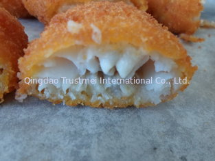 prefried breaded pollock fillets skinless boneless PBO, formed or natural fillets,  130g, 10kg/ctn in bulk