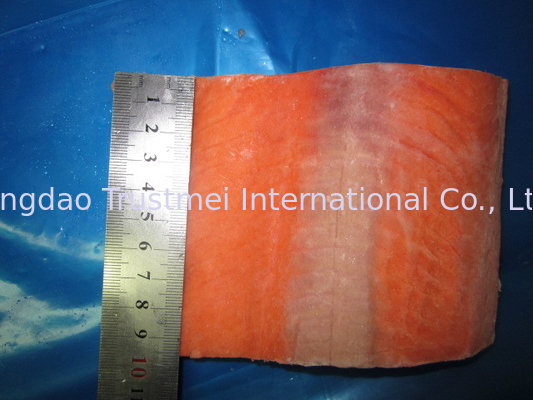 Frozen sockeye salmon portions