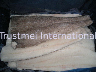 Frozen Greenland halibut fillets, steaks