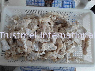 Dry salted cod migas 48-50% moisture, 50-52% in bulk