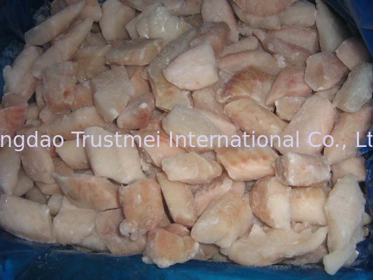 Frozen Alaska Pollock skinless PBO diamond cut (Theragra chalcogramma) 10kg/ctn