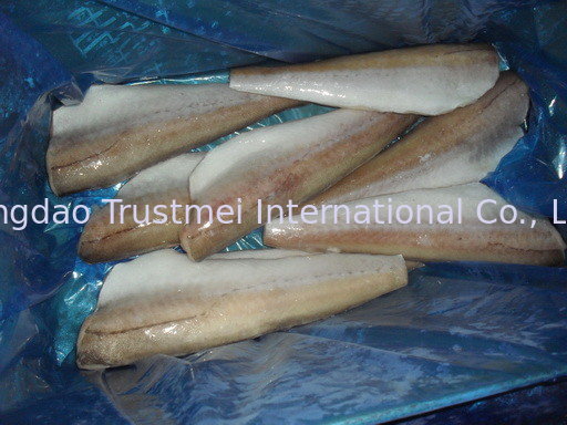 Frozen Alaska pollock  fillets skin-on IQF