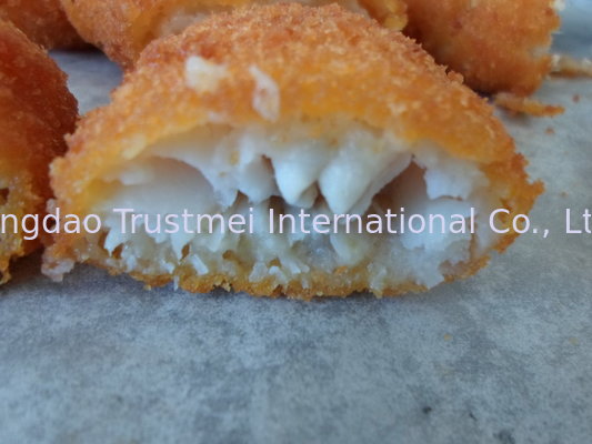 prefried breaded pollock fillets skinless boneless PBO, formed or natural fillets,  130g, 10kg/ctn in bulk