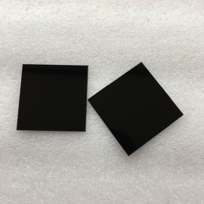 50x50x2.0mm 365nm UV Pass Filter ZWB2 Visible Light Cut Black Glass UG1 U-360 Ultraviolet transmit