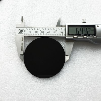 64.5x1.5mm 340nm UV Pass Filter ZWB1 UG11 U-340 for 302nm 312nm Ultraviolet Bandpass Black Glass Visible light cut