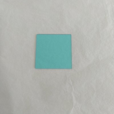 IR Cut Filter QB21 BG38 48*48*1.5mm Visible Light Pass Optical Blue Glass