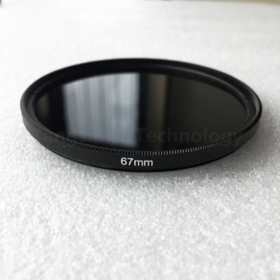 Camera Filter 67mm ZWB2 365nm UV Pass Glass UG1 U-360