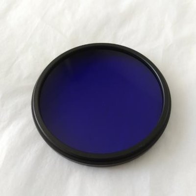 67mm UV IR Pass Camera Filter with ring ZB2 BG3 380nm Dual Bandpass Violet Blue GLass