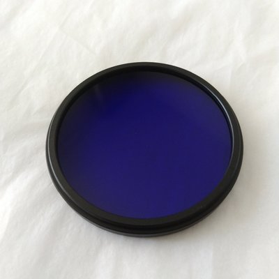 58mm UV IR Pass Camera Filter with ring ZB2 BG3 380nm Dual Bandpass Violet Blue GLass
