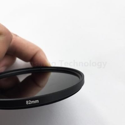 82mm 365nm Camera Filter ZWB2 Black Glass