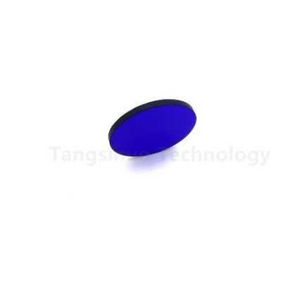 10pcs 25.4*2.0mm ZB3 UV IR Pass Filter Violet Glass for Photography
