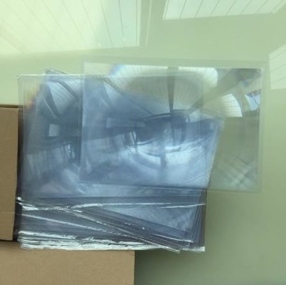 A4 Size 297*210*0.8mm Card Ultra-thin Magnifier Flat Fresnel Lens PVC Material