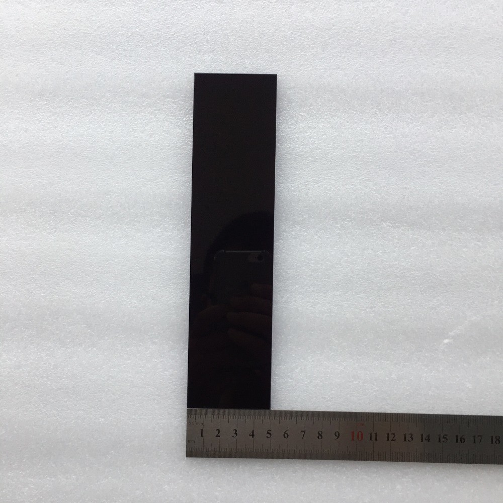 254nm ZWB3 UV Pass Filter 50x200x3.0mm UG5 U-330 Mineral Fluorescence Lamp Glass