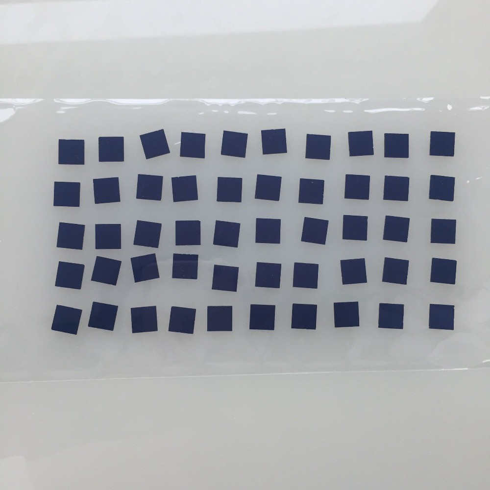 10pcs 9X9X0.5mm 254nm UV Pass Filter ZWB3 UG5 U-330
