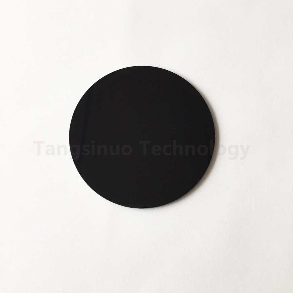 ZWB2 365nm UV Pass Filter 79.5x2.0mm UG1 U-360 Ultraviolet Bandpass Black Glass Visible light cut