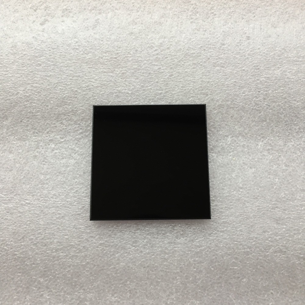 50x50x2.0mm 254nm ZWB3 UG5 U-330 UV Pass Filter Ultraviolet Bandpass Glass