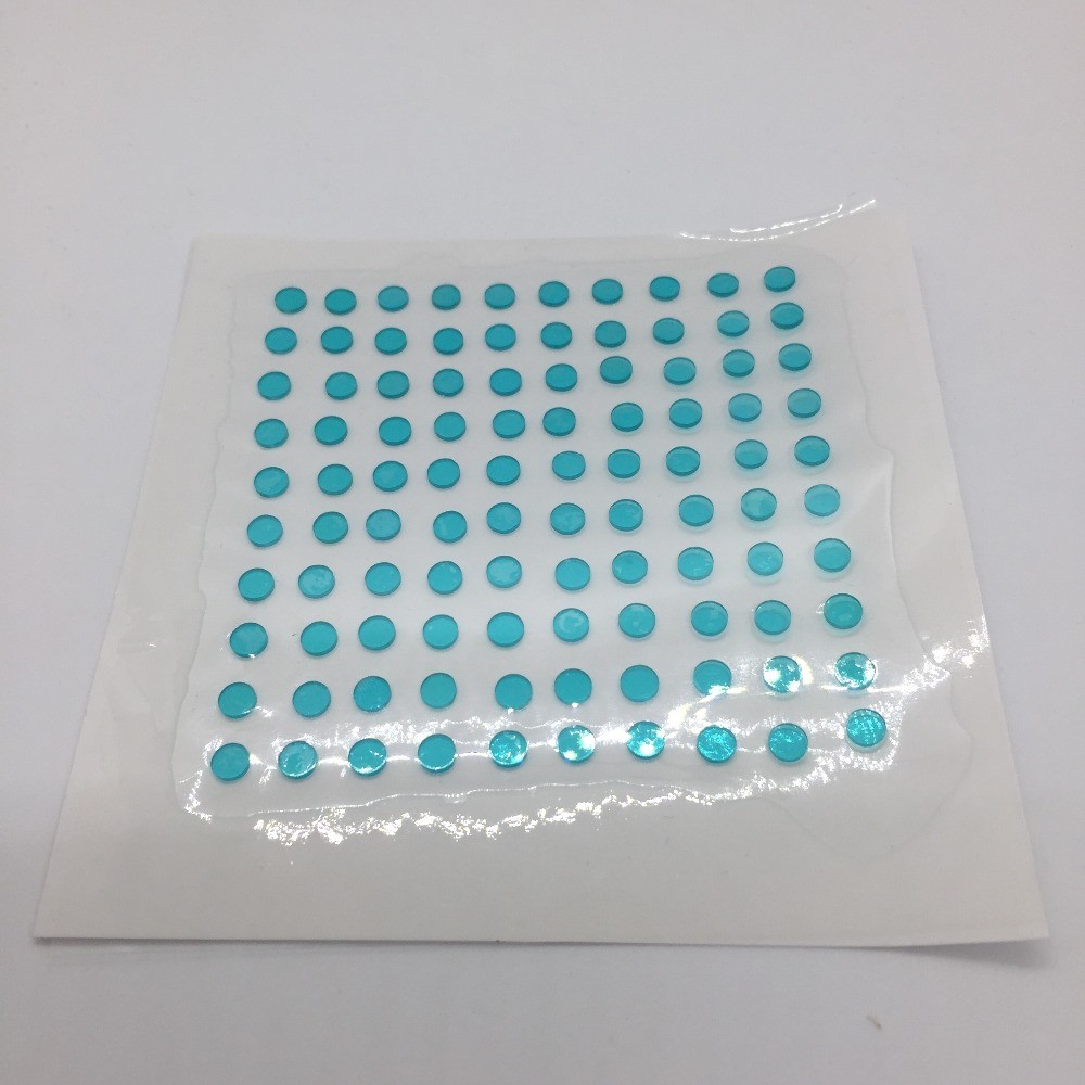 100pcs 5x1.0mm 650nm IR Cut Filter CWL 600nm IRC600 Infrared Absorbing Glass Visible Light Pass Used for Camera Lens
