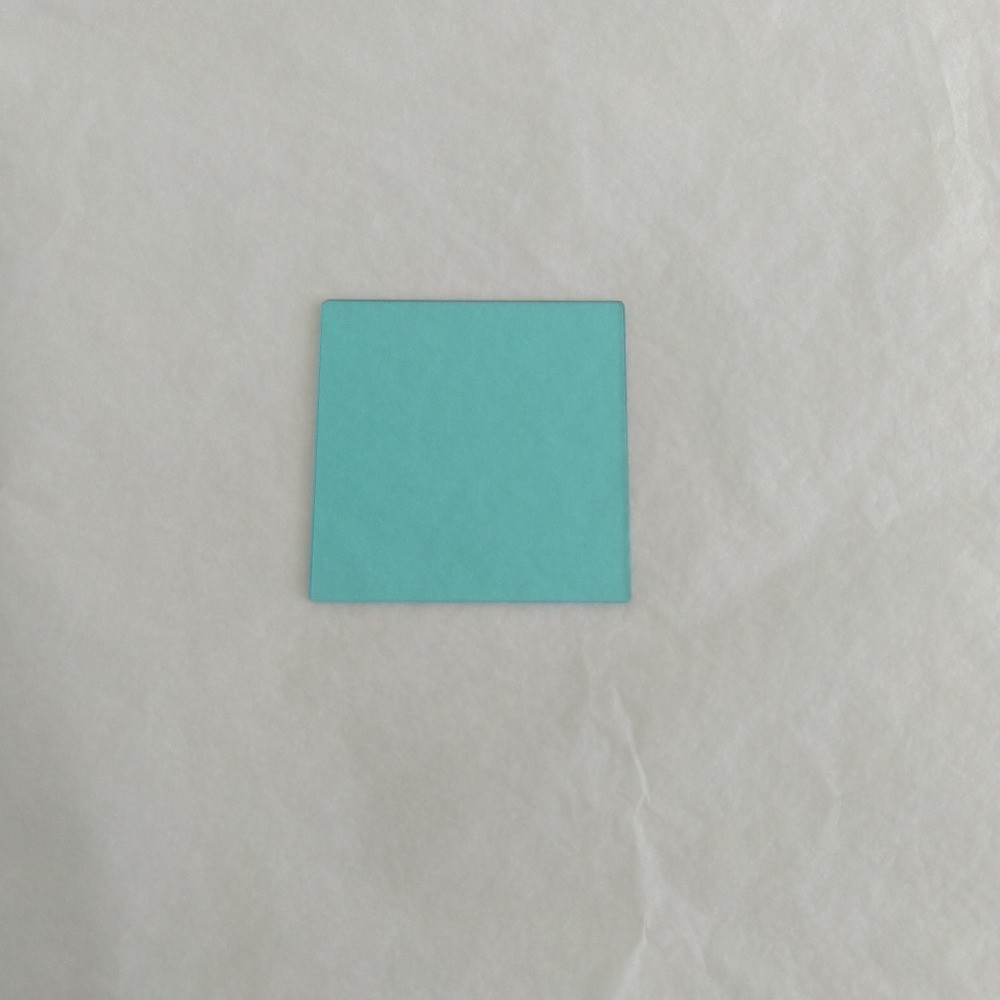 IR Cut Filter QB21 BG38 48*48*1.5mm Visible Light Pass Optical Blue Glass