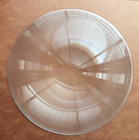 Plastic PMMA Fresnel Lens 200mm Focal Length 200mm Solar Focusing Acrylic Magnifier DIY Projector