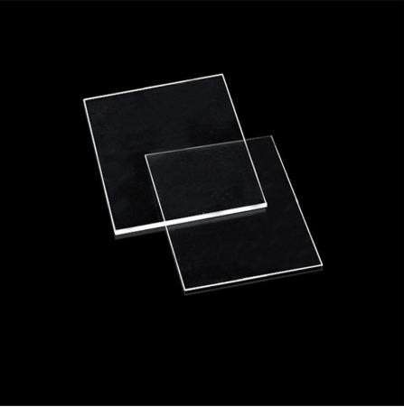 2pcs JGS1 15*15*1.0mm Fused Silica Window Quartz Glass disk