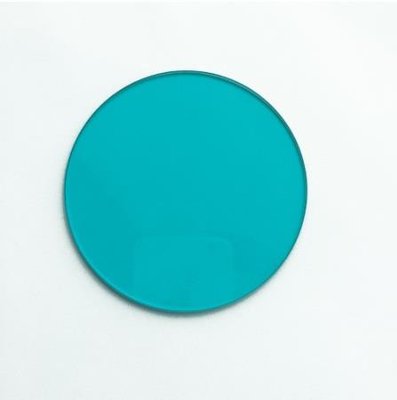 35*2.0mm Infrared IR Cut Filter QB21 BG38 Blue Glass Visible Light Pass eliminating the red light
