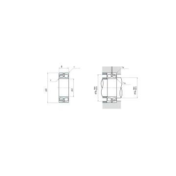 TSR rpm NSK 231/670CAME4 Cylindrical Bore stainless steel thrust ball bearings