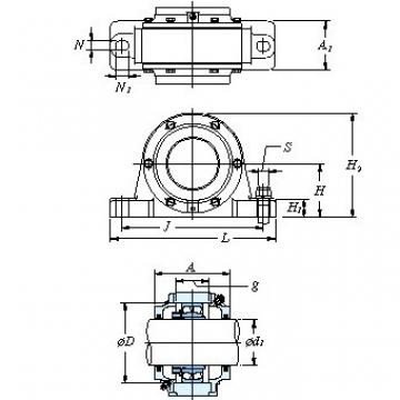 L KOYO V609 One-piece type grease nipple size