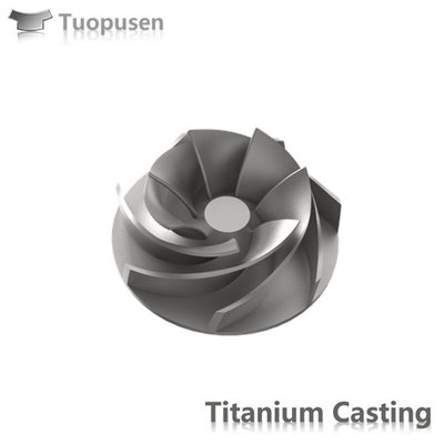 Investment casting Titanium Casting Pump Gr2  Centrifugal pump  impeller