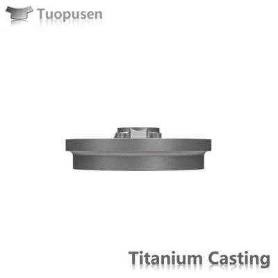 Titanium Casting Part High corrosion resistance  non magntic butterfly valve
