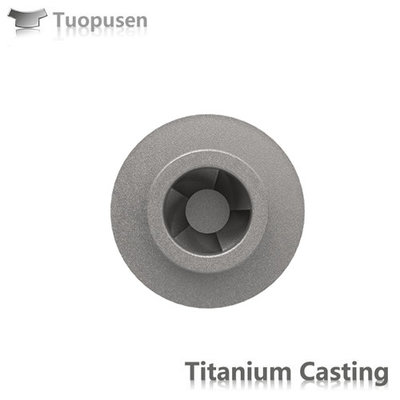 Lost Wax Titanium Casting Part Titanium impeller