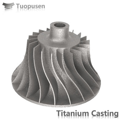 Titanium casting parts  Titanium impeller  Grade C2/3/5