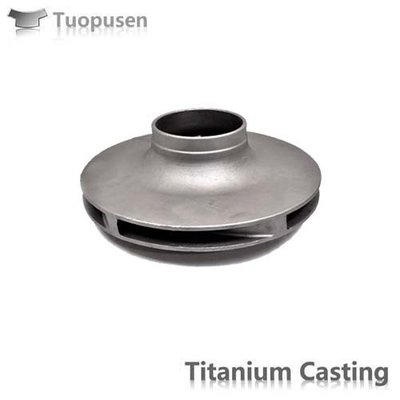 Titanium  Casting Gr2 corrosion resistance Titanium Impeller