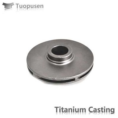 Gr5 Titanium Casting Parts Ti6Al4V Titanium Impeller