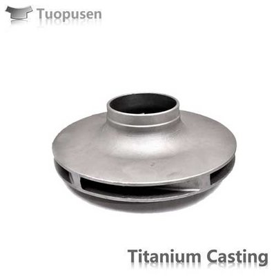 Titanium  Casting Gr2 corrosion resistance Titanium Impeller