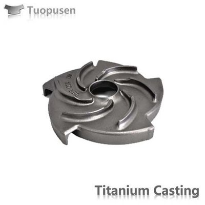 Titanium Casting Part High corrosion resistance  non magntic