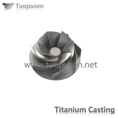 Investment casting Titanium Casting Pump Gr2  Centrifugal pump  impeller