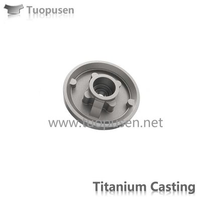 Precision casting Titanium Casting Part Impeller Gr2 high corrosive resistance